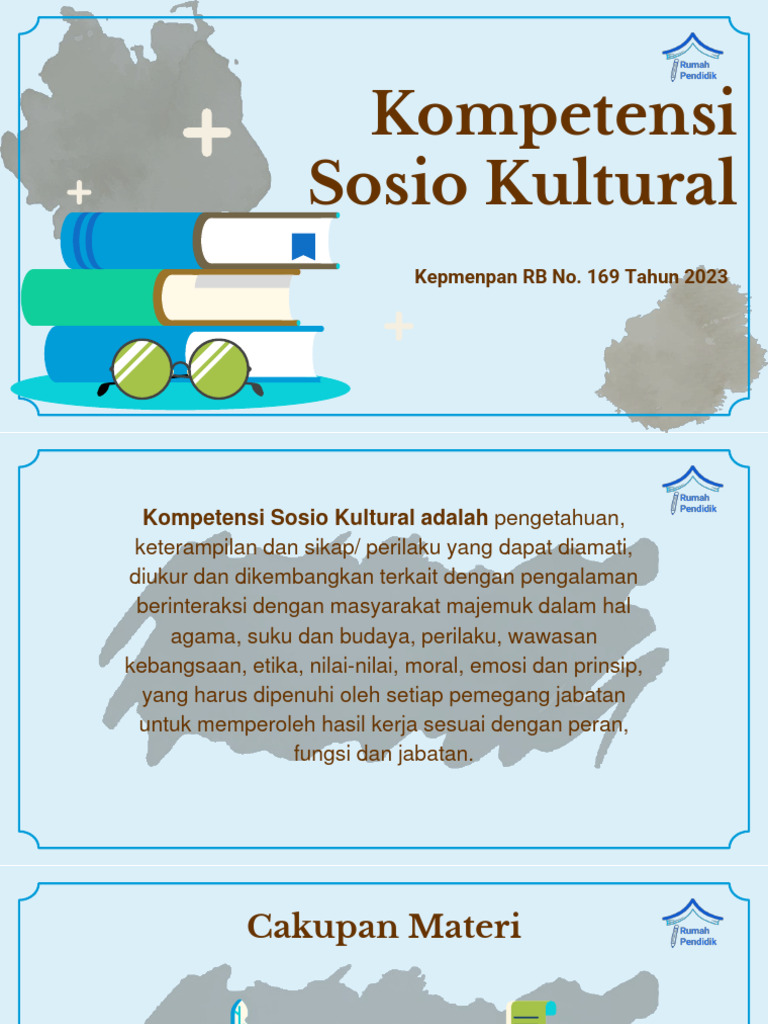 Kompetensi Sosio Kultural dalam Jabatan | PDF | Ilmu Sosial