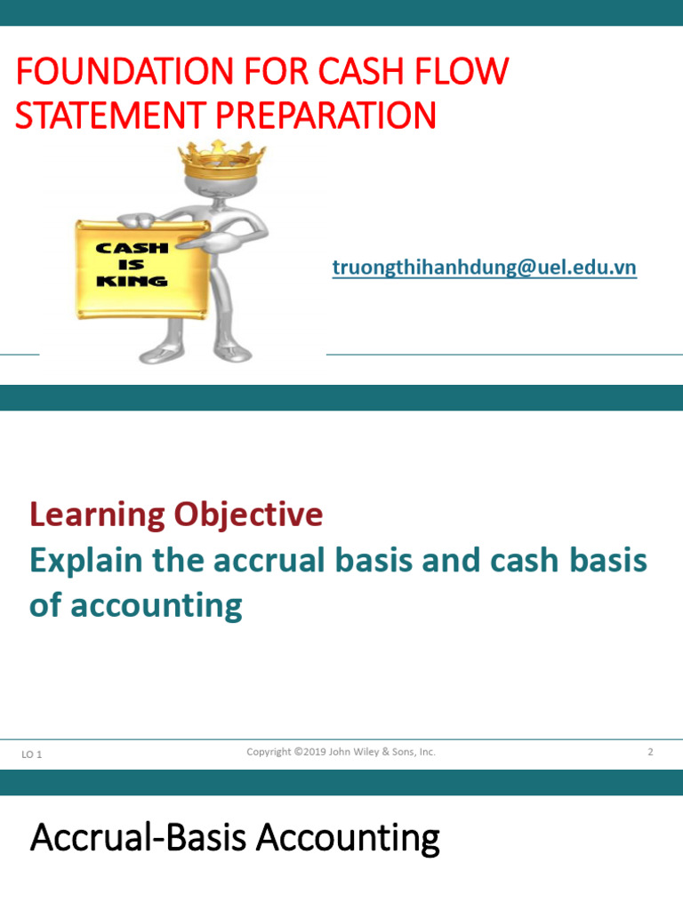 CHAPTER 14 - BASIS FOR CFS - ACCRUALS Vs CASH BASIS - STUDENT | PDF | Basis Of Accounting ...