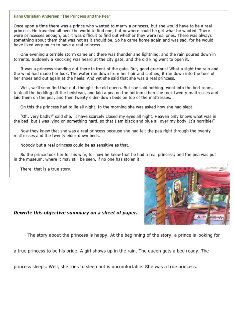 the-princess-and-the-pea | PDF