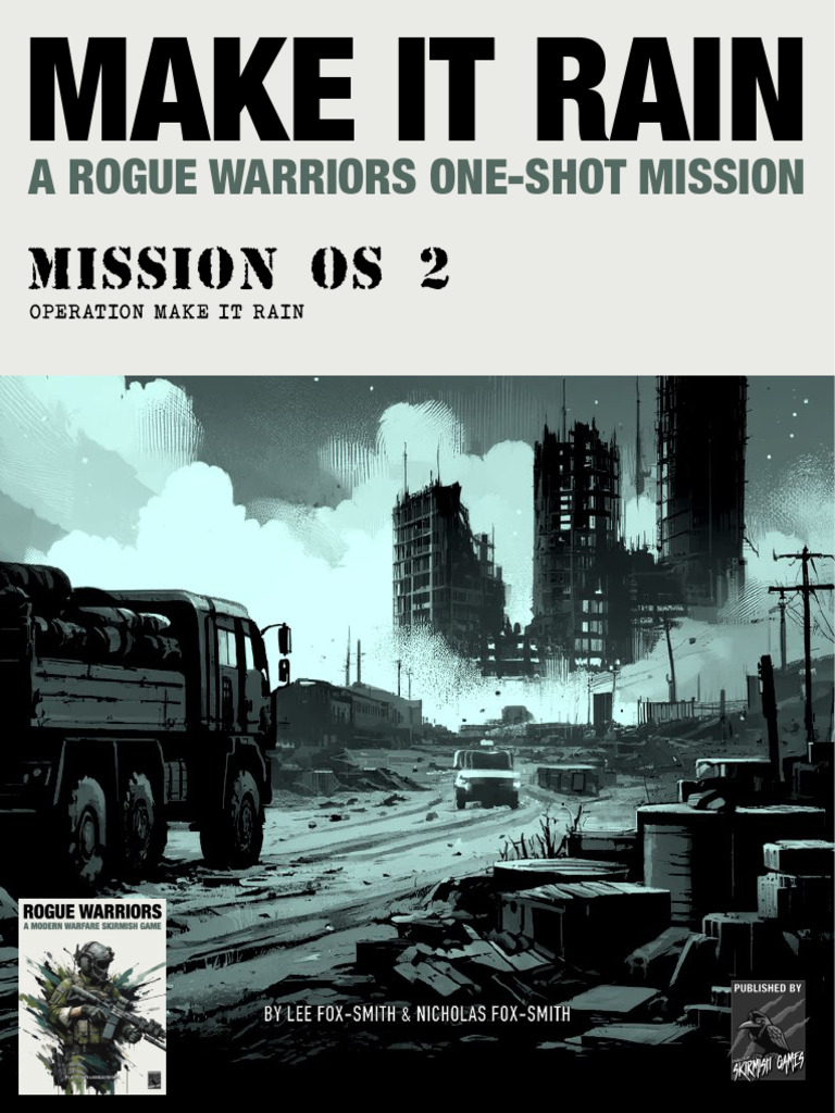 Rogue Warriors Os2 Operation Make It Rain | PDF | Rifle | Military