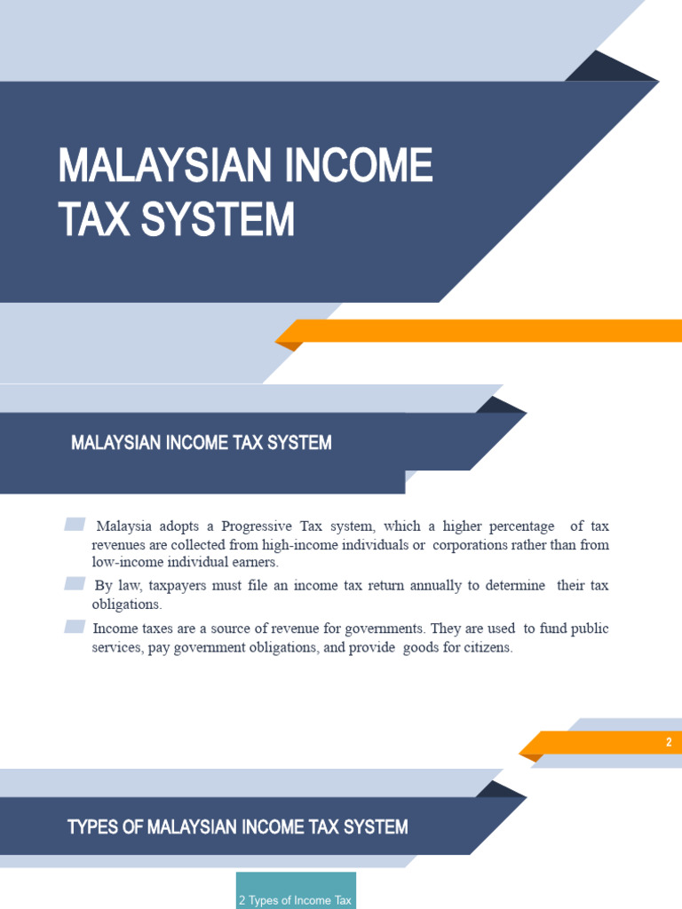 Malaysian Income Tax System Updated | PDF | Taxes | Income Tax