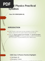 Class 12 Physics Lab Manual Guide | PDF | Laboratories | E Books