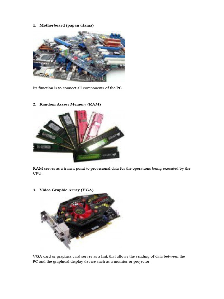 Makalah Computer Hardware | PDF | Computer Hardware | Computer Data Storage