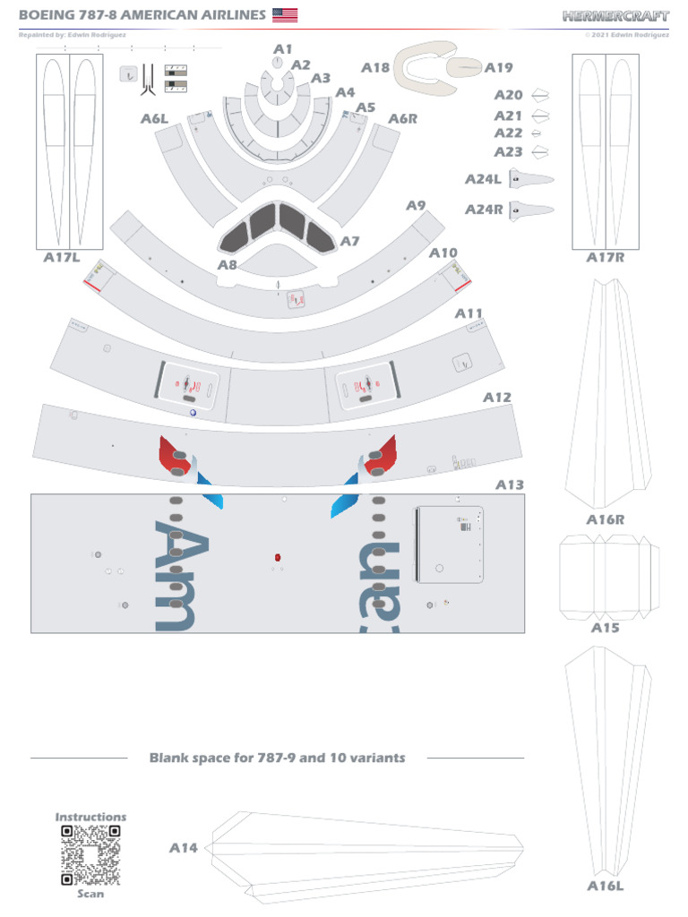 Boeing 787 8 American Airlines | PDF | Aviation | Aircraft