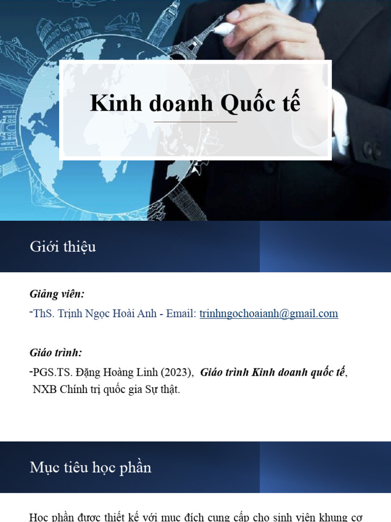 Bài 1 - Tổng Quan Về KDQT | PDF