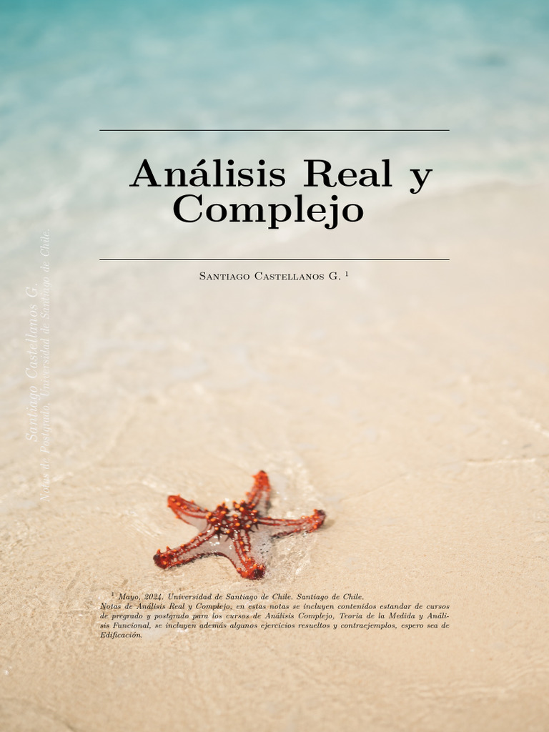 Rean and Complex Analysis Introduction(Spanish Version) | PDF | Función holomorfa | Análisis ...