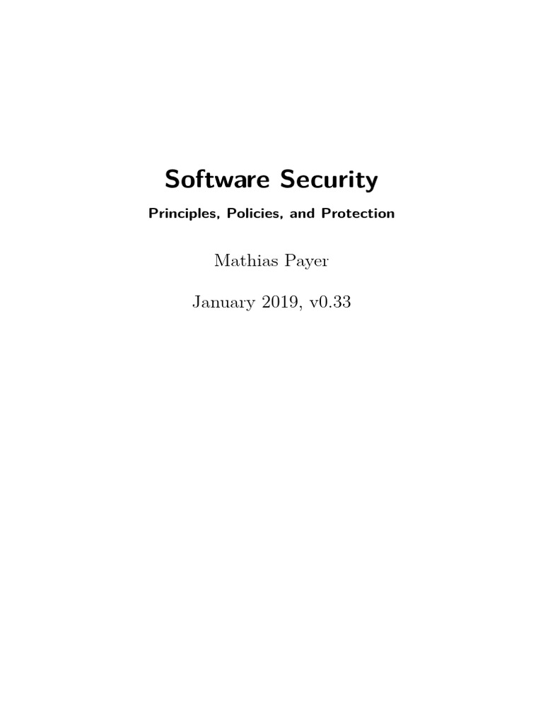 Softsec | PDF | Information Security | Computer Security
