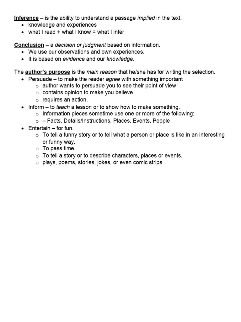 Reading Comprehension Reviewer | PDF | Poetry