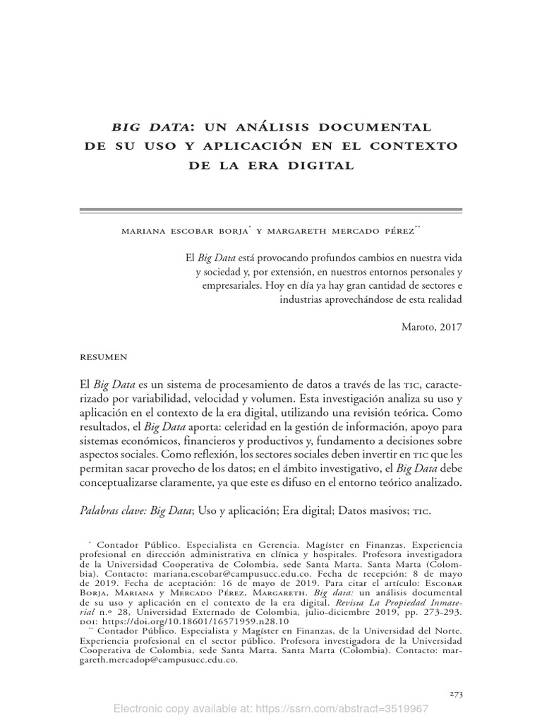 Paper Big Data II | PDF | Big Data | Apache Hadoop