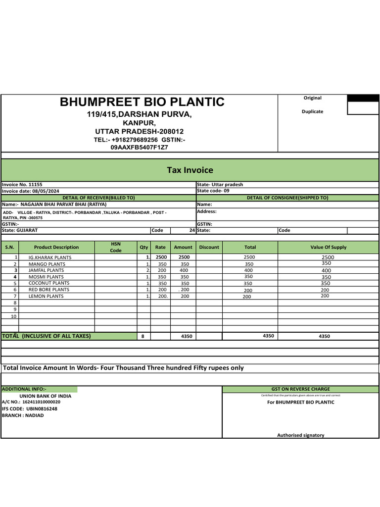 Nagajan bhai GST bill | PDF | Economy Of India | Trade