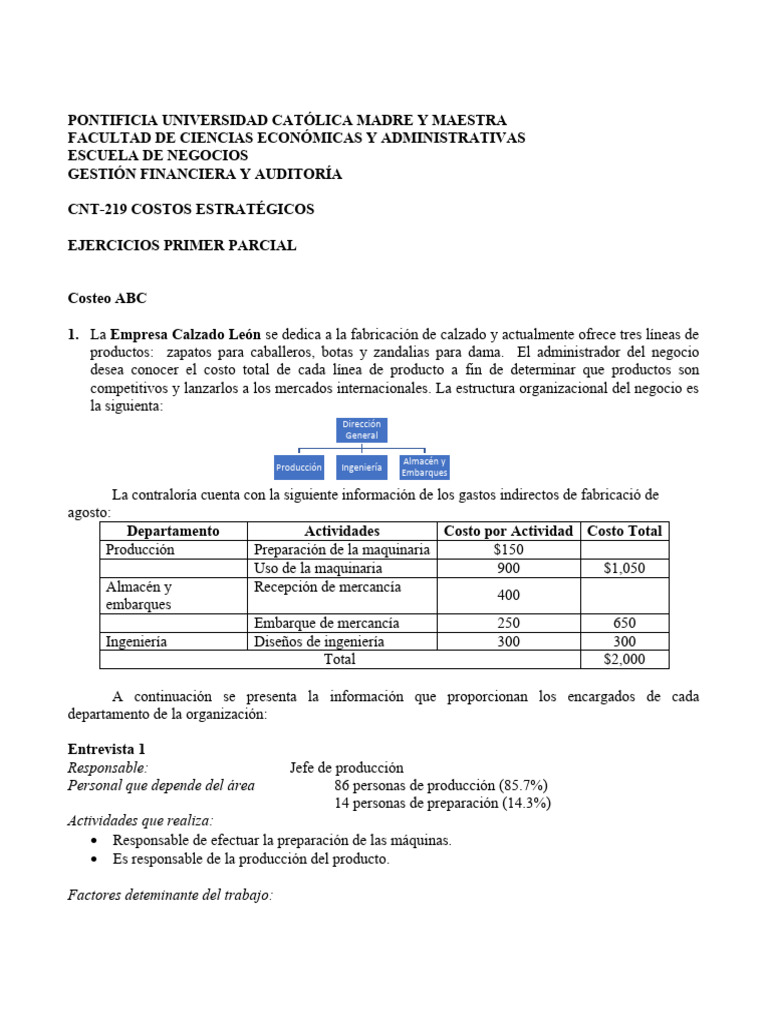 Ejercicios PP ABC | PDF | Supermercado | Zapato