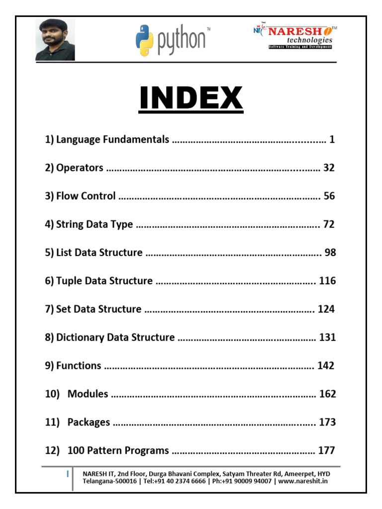 core python detailed index | PDF | Parameter (Computer Programming) | Anonymous Function