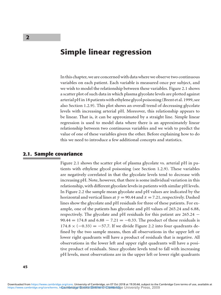 Dupont - Simple Linear Regression (STATISTICAL MODELING FOR BIOMEDICAL ...