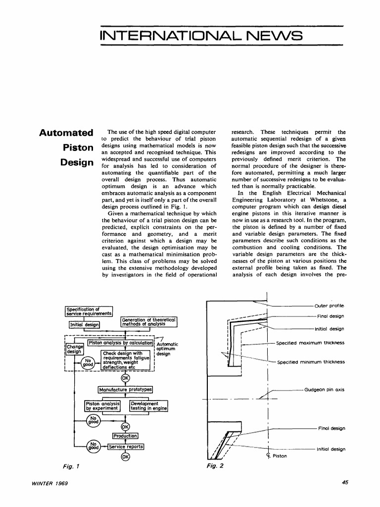 Automated Piston Design (Computer-Aided Design, Vol. 1, Issue 2) (1969 ... Automated Piston Design (Computer-Aided Design, Vol. 1, Issue 2) (1969 ...