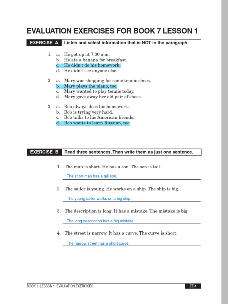 BOOK 7 HW - Student Answers | PDF | Kitchen BOOK 7 HW - Student Answers | PDF | Kitchen