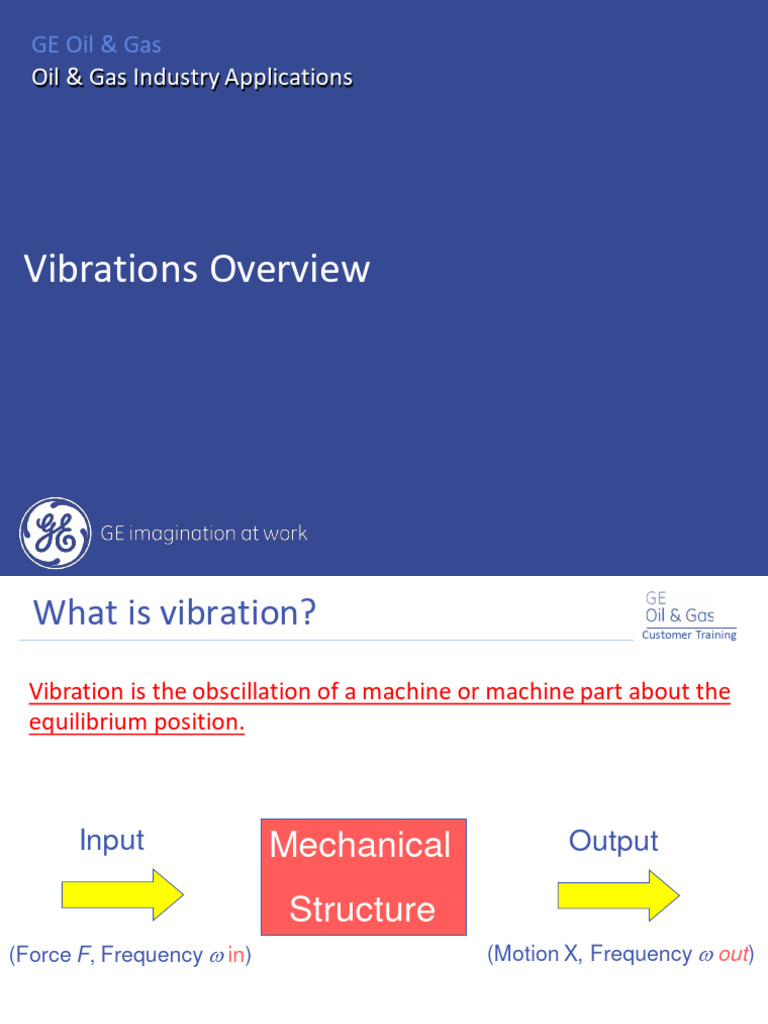 Vibration Overview | PDF | Resonance | Oscillation