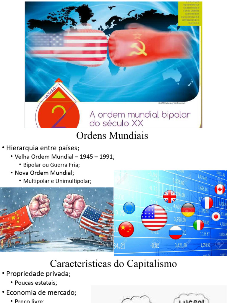 Módulo 2 - Ordem Mundial Bipolar | PDF | União Soviética | Política mundial