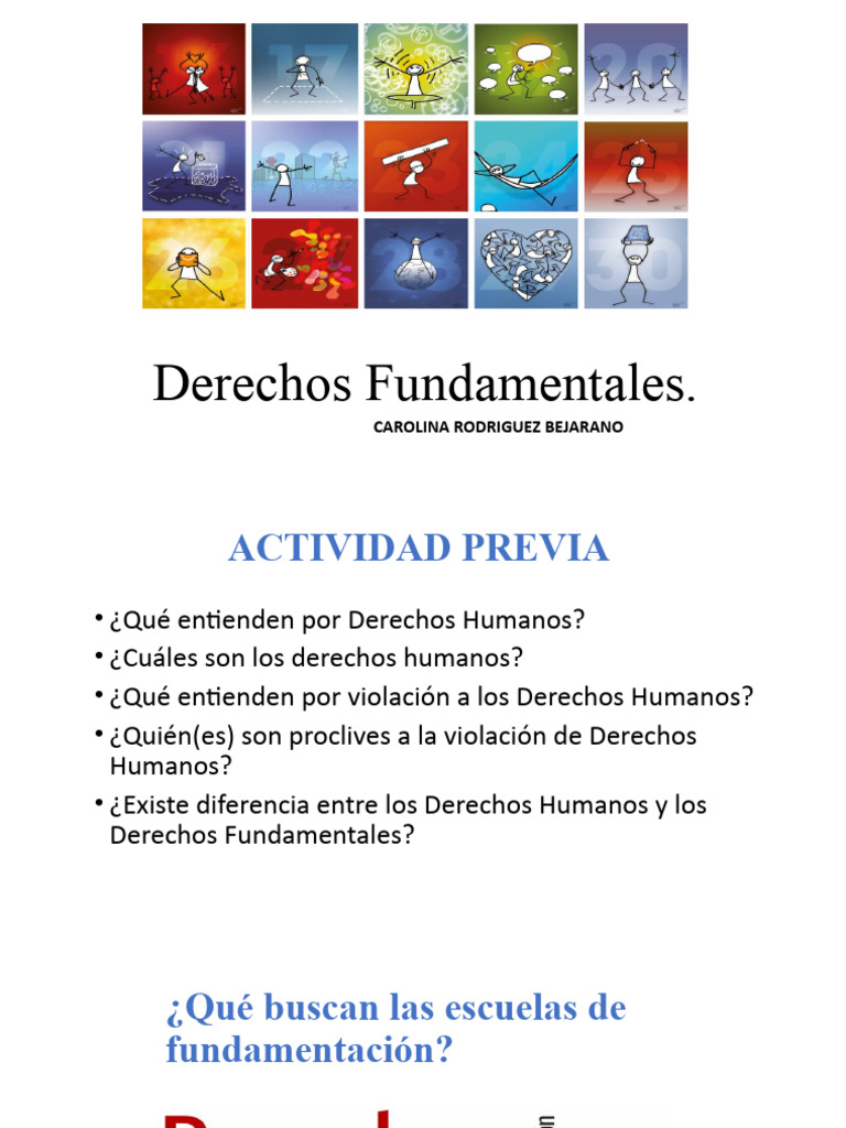 Derechos Fundamentales FUAA 2023 | PDF | Ley humanitaria internacional ...
