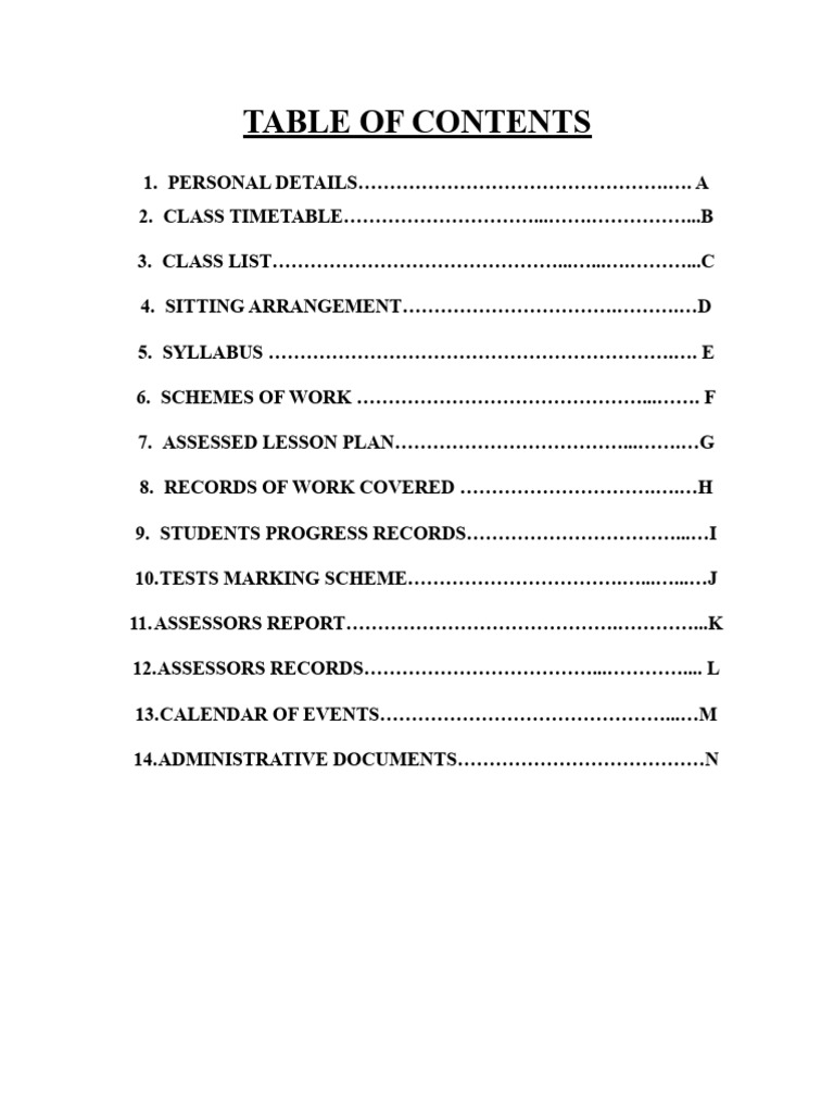 Comprehensive Teaching Documentation Guide | PDF