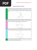 Chapter 3-Three Phase Power | PDF | Electrical Impedance | Ac Power