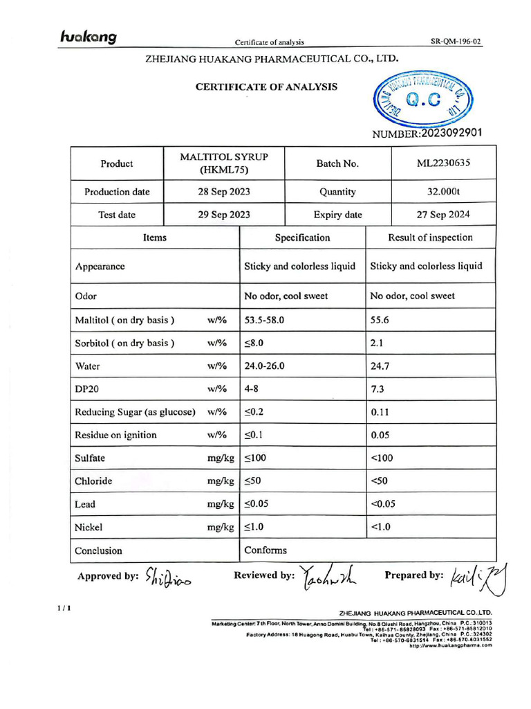 20240123 COA BB Gummies | PDF | Gelatin | Solubility