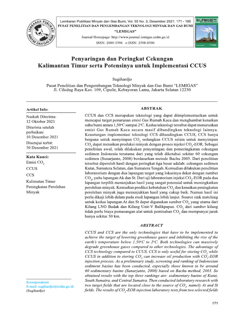 ccus analisis pasar | PDF