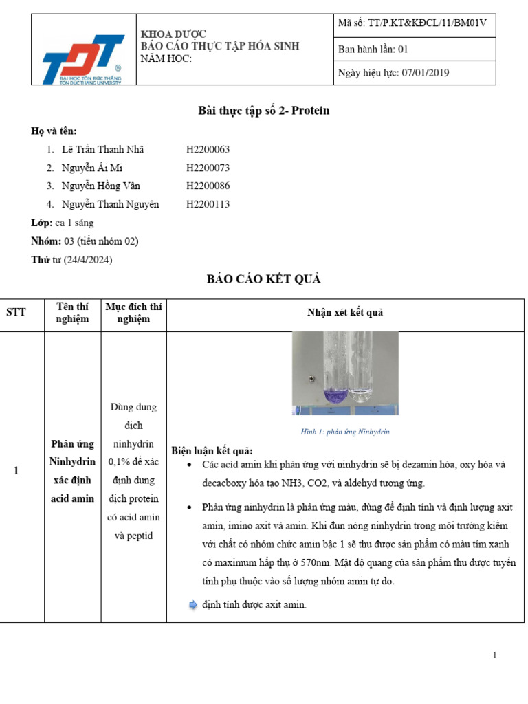 Báo Cáo Bu I 2 | PDF