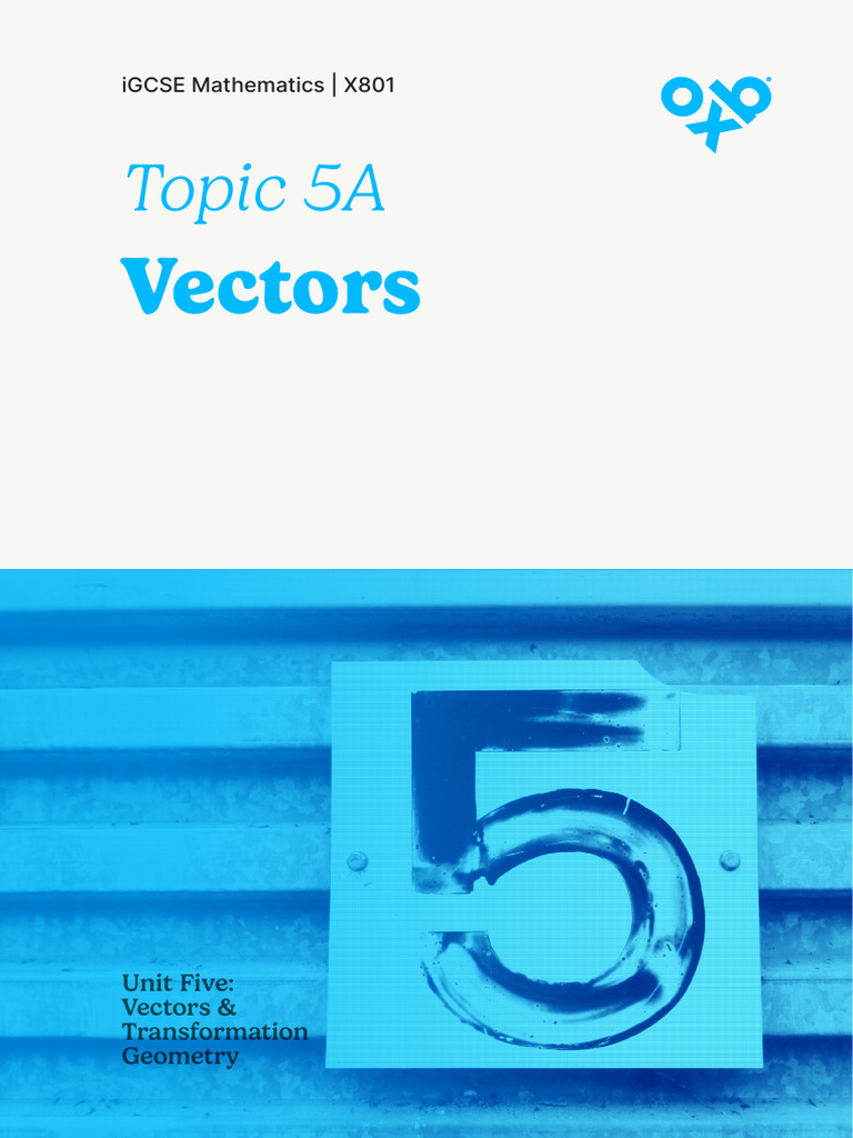 5.1 Vectors | PDF | Euclidean Vector | Norm (Mathematics)
