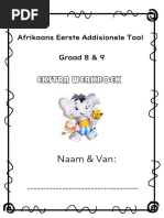 AFRIKAANS Grade 5 Legende | PDF