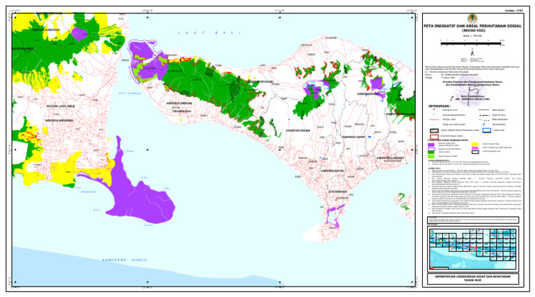 Peta Piaps Lembar 1707 | PDF