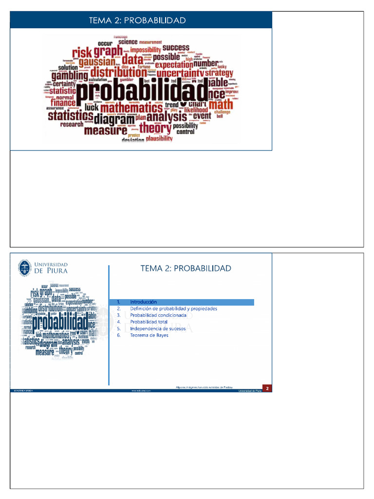 Tema2 Cuaderno Probabilidad | PDF