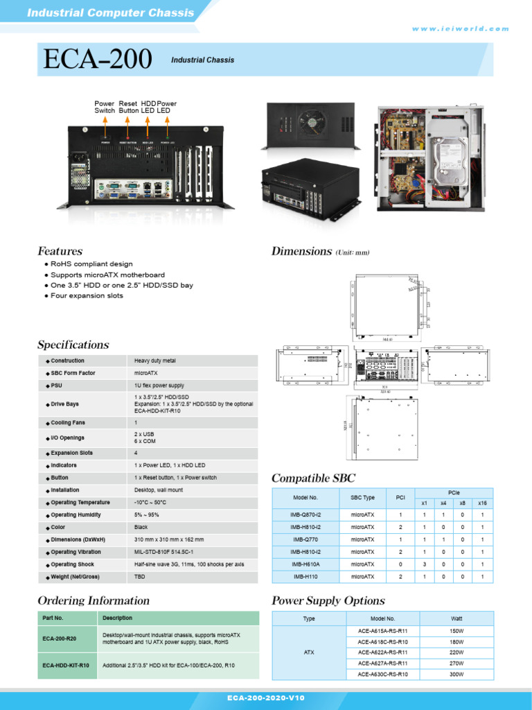 Eca 200 | PDF | Manufactured Goods | Computer Science