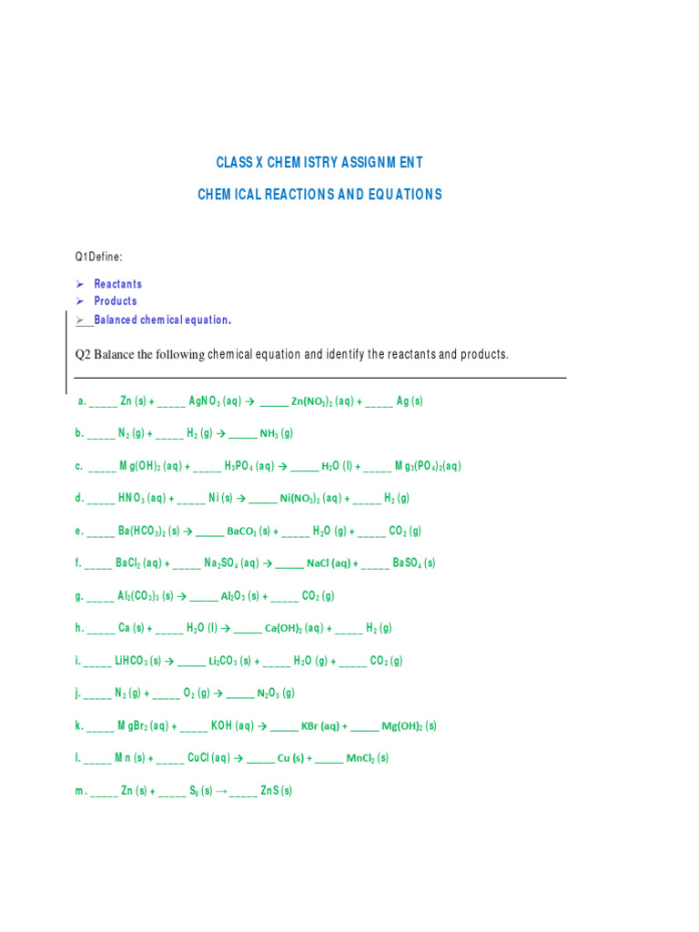 Cl-10 Assignment 2 | PDF | Chloride | Hydroxide