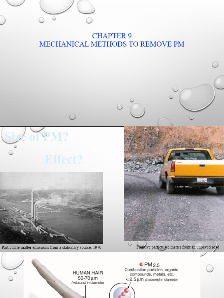 Chapter 9 - Mechanical Method To Remove PM | PDF | Particulates | Pollution
