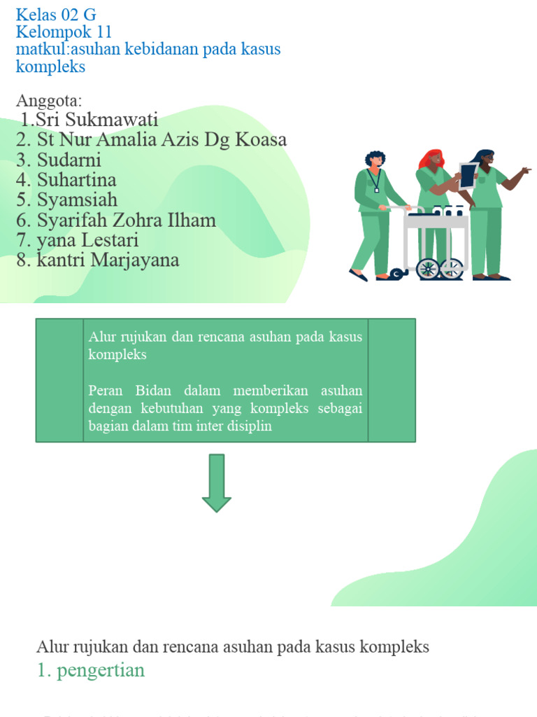 Kel 11 Kls 02 G Alur Rujukan Dan Rencana Asuhan Pada Kasus Kompleks | PDF | Pengembangan Diri ...