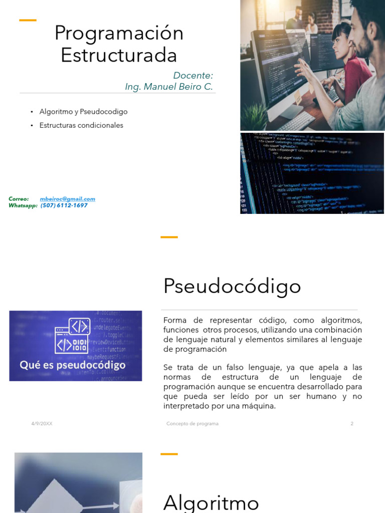 Algoritmo y Pseudocodigo | PDF | Algoritmos | Programación de computadoras