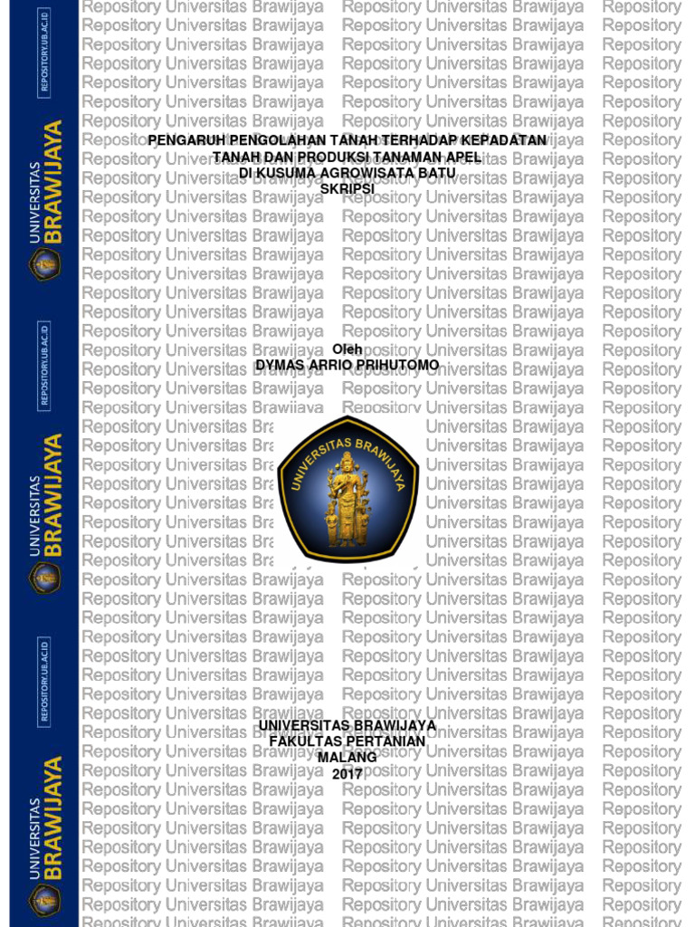 Pengaruh Pengolahan Tanah Terhadap Kepadatan | PDF | Sains & Matematika