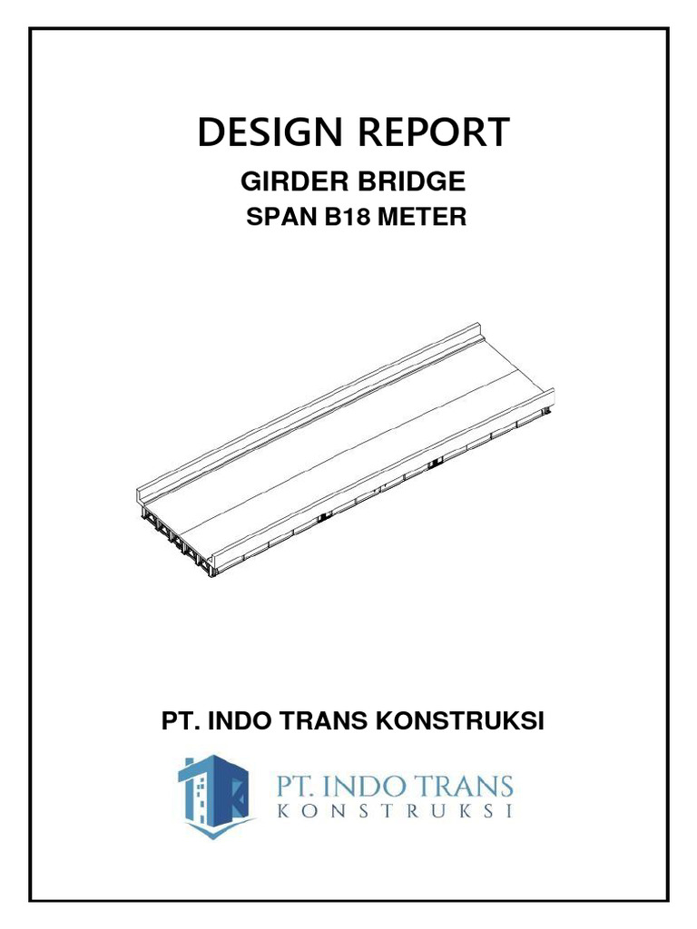 Analisa Struktur Girder b18 | PDF