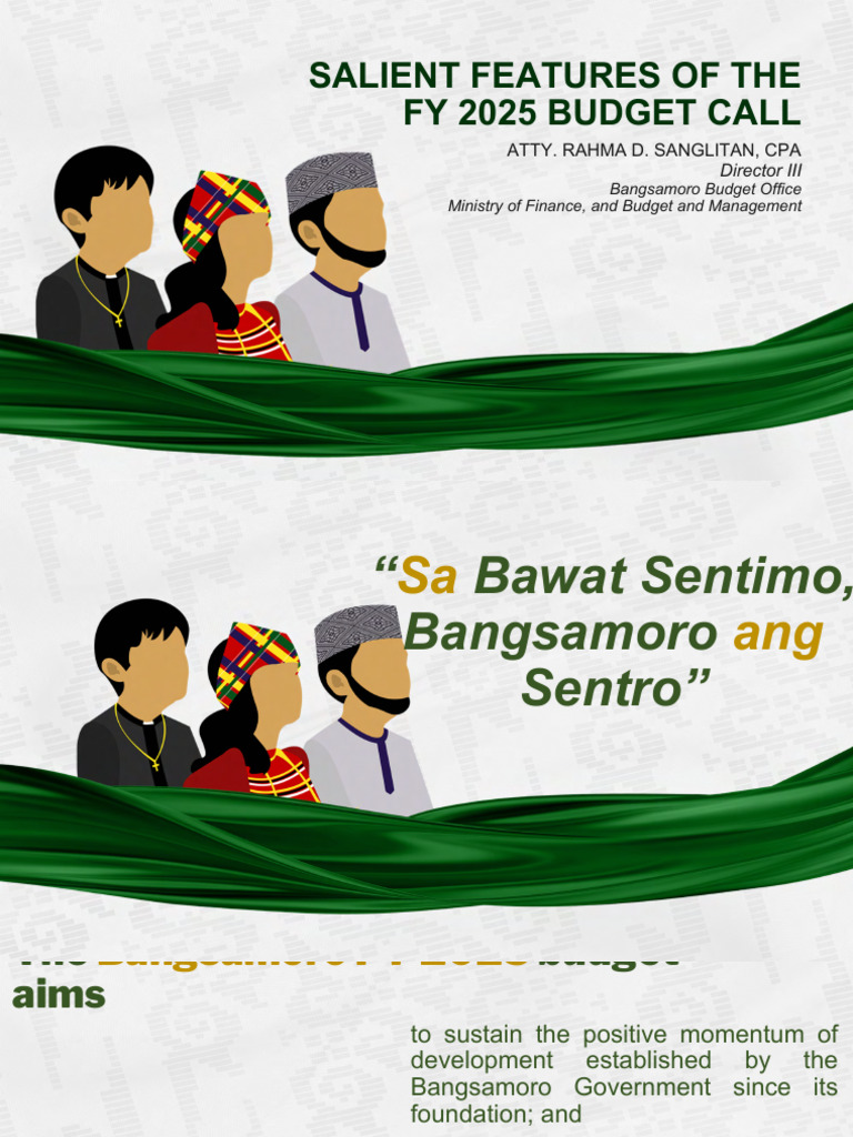 1 Salient Features of Budget Call For FY 2025 | PDF | Budget ...