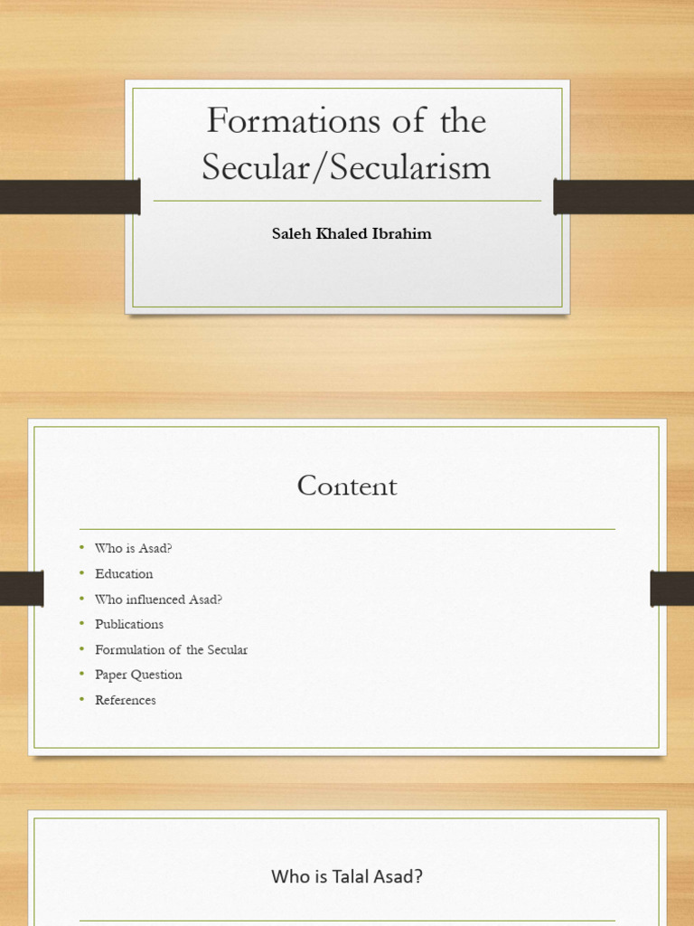 Formations of Secularism | PDF | Liberal Arts Education