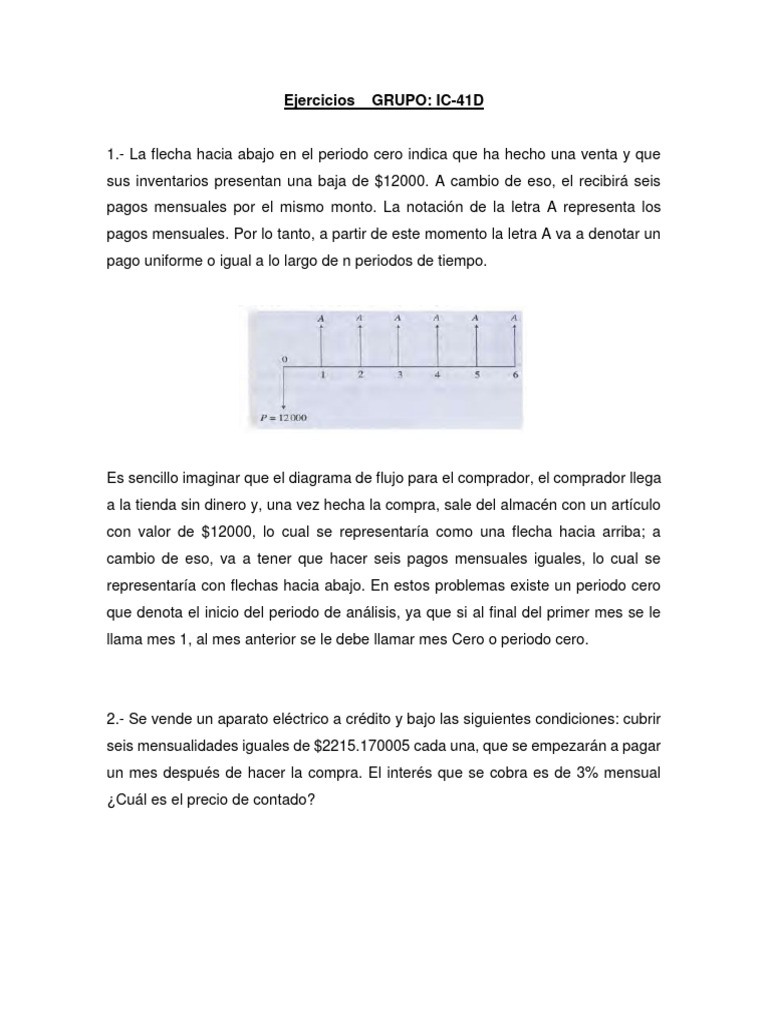 Ejemplos # 2 | Descargar gratis PDF | Bancos | Dinero
