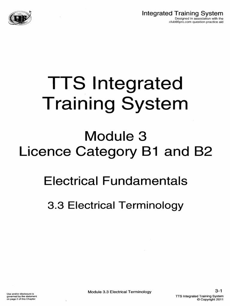 Electrical Terminology 3.3 | PDF | Electric Current | Electrical ...