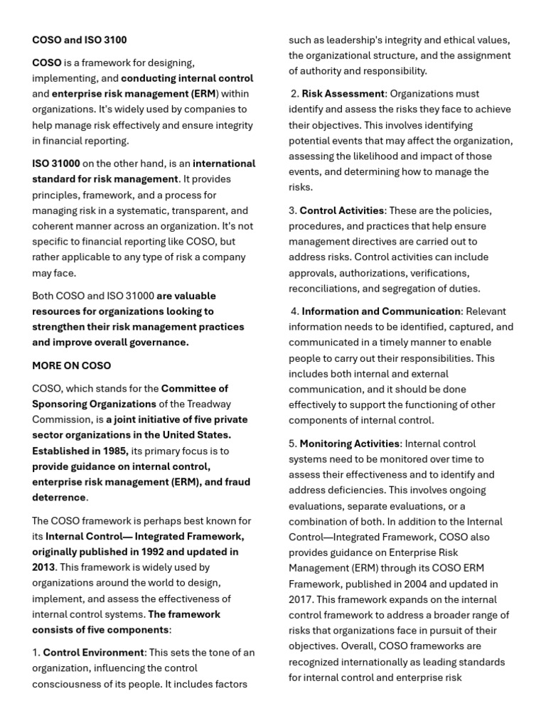 Elective 2 Reviewer | PDF | Risk Management | Risk