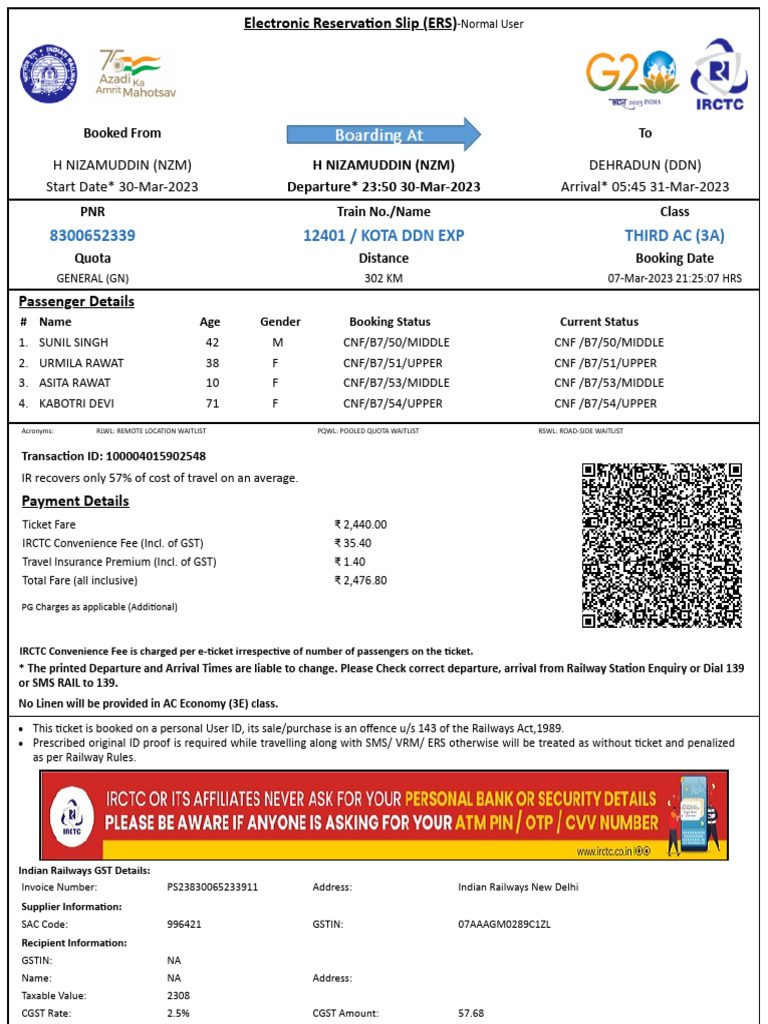 Return Ticket | PDF | Identity Document