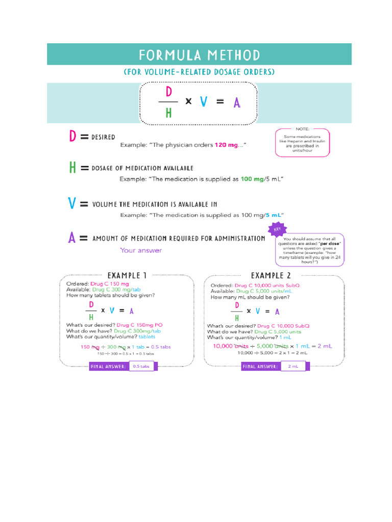 Formula Method | PDF