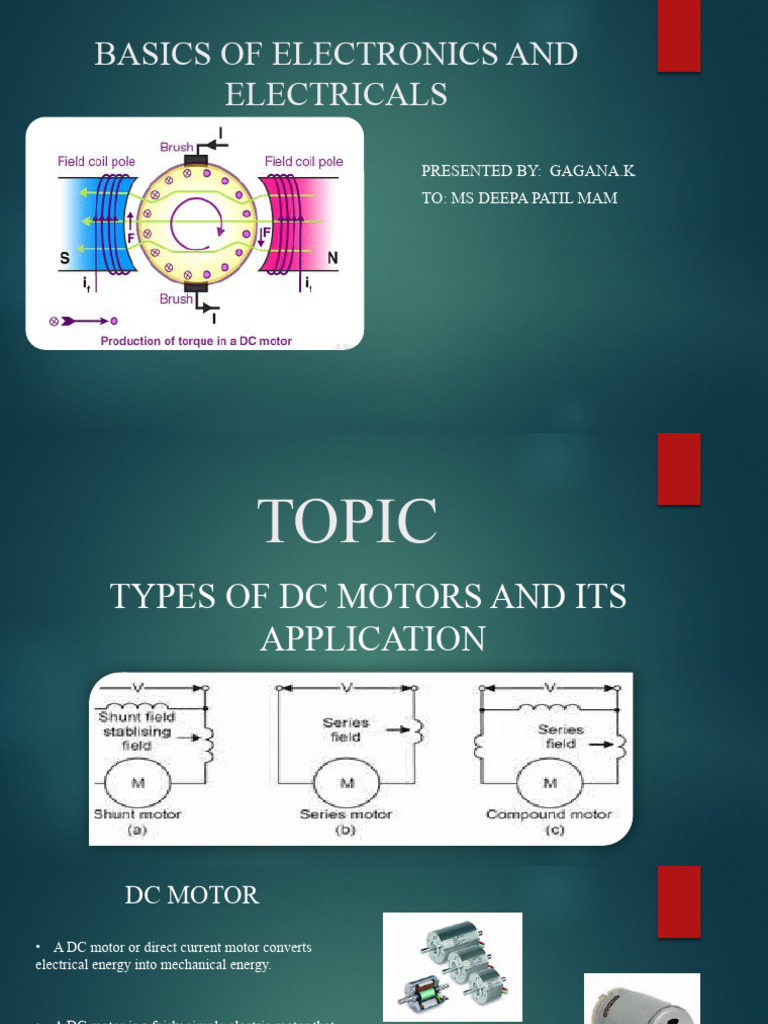 BEEE PPT | PDF | Electric Motor | Electricity