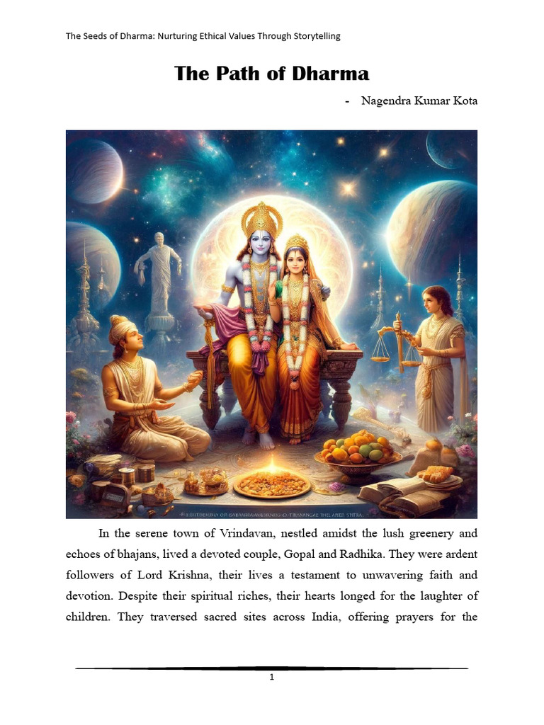 The Path of Dharma | PDF | Bhagavad Gita | Religious Belief And Doctrine