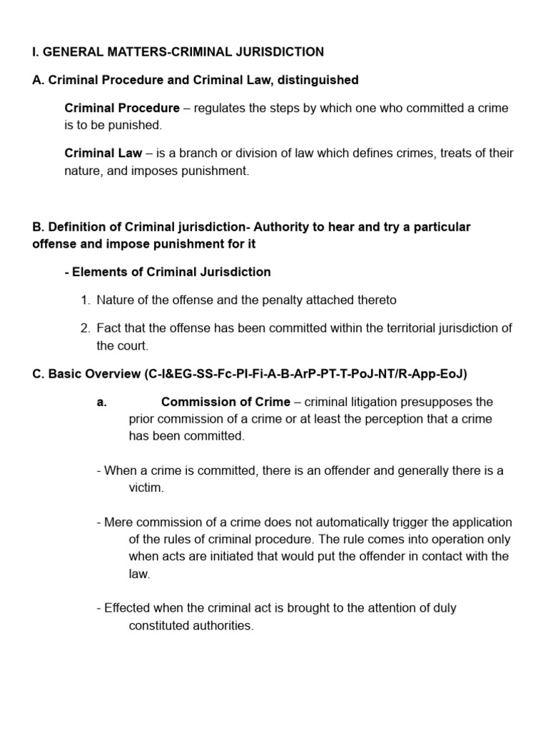 Crimpro Reviewer | PDF | Defamation | Injunction