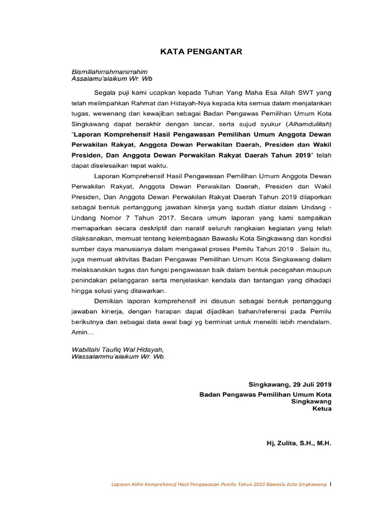 02 Kata Pengantar Daftar Isi, Tabel, Gambar | PDF