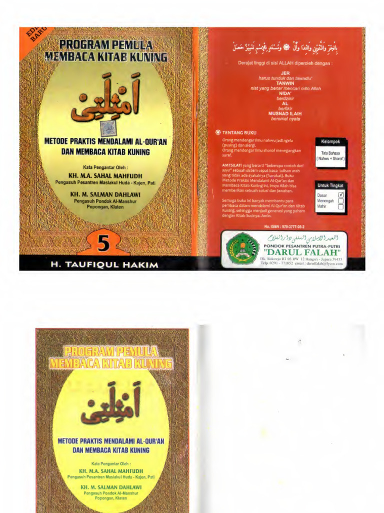 Kitab Amtsilati Jilid | PDF